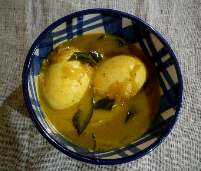 Kerala Style Egg Curry Recipe With Appam – TurtleGotWings