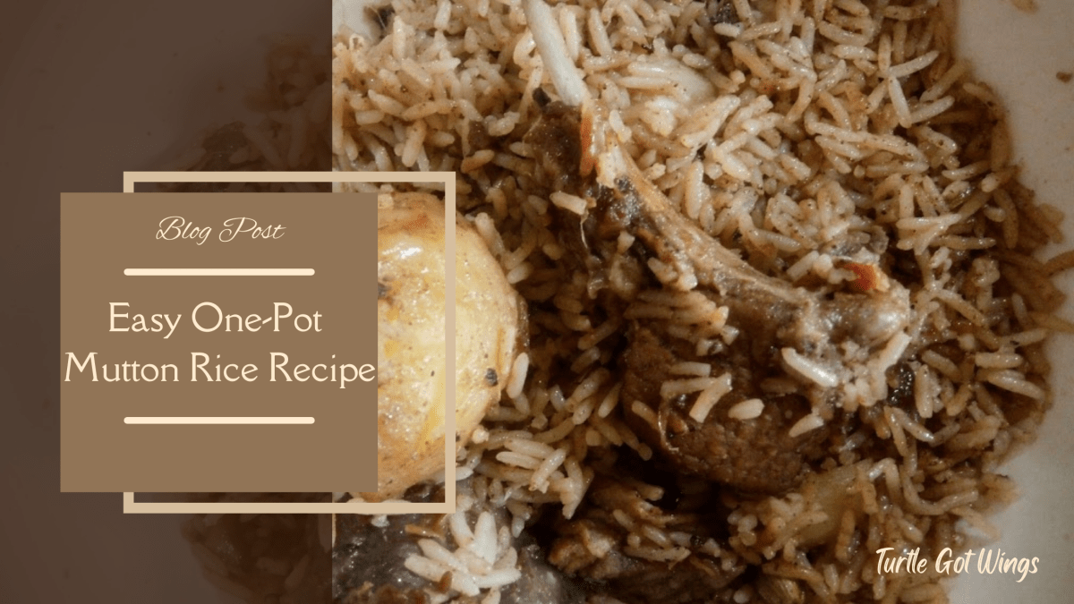 Easy One-Pot Mutton Rice Recipe – TurtleGotWings